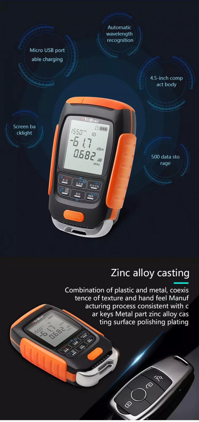 TriBrer APM50 Mini Optical Power Meter OPM FTTH multifuncional